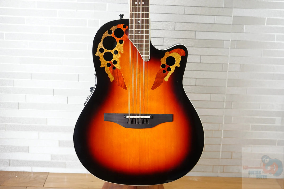 Buy Ovation 2758AX Standard Elite 12-String - New England Burst B-Stock ...